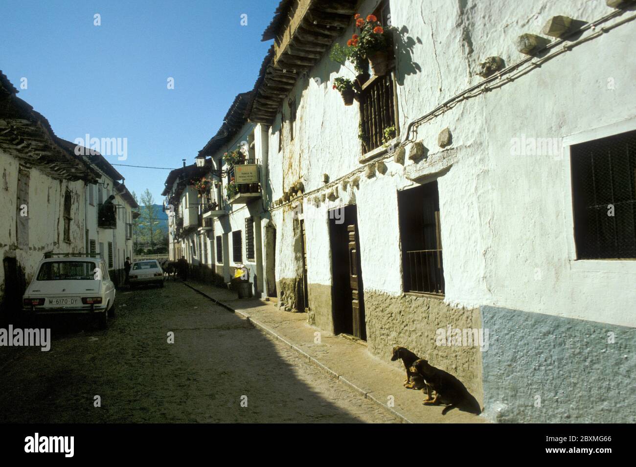 Castropol, Asturias, Spain pictured in 1981 Stock Photo - Alamy