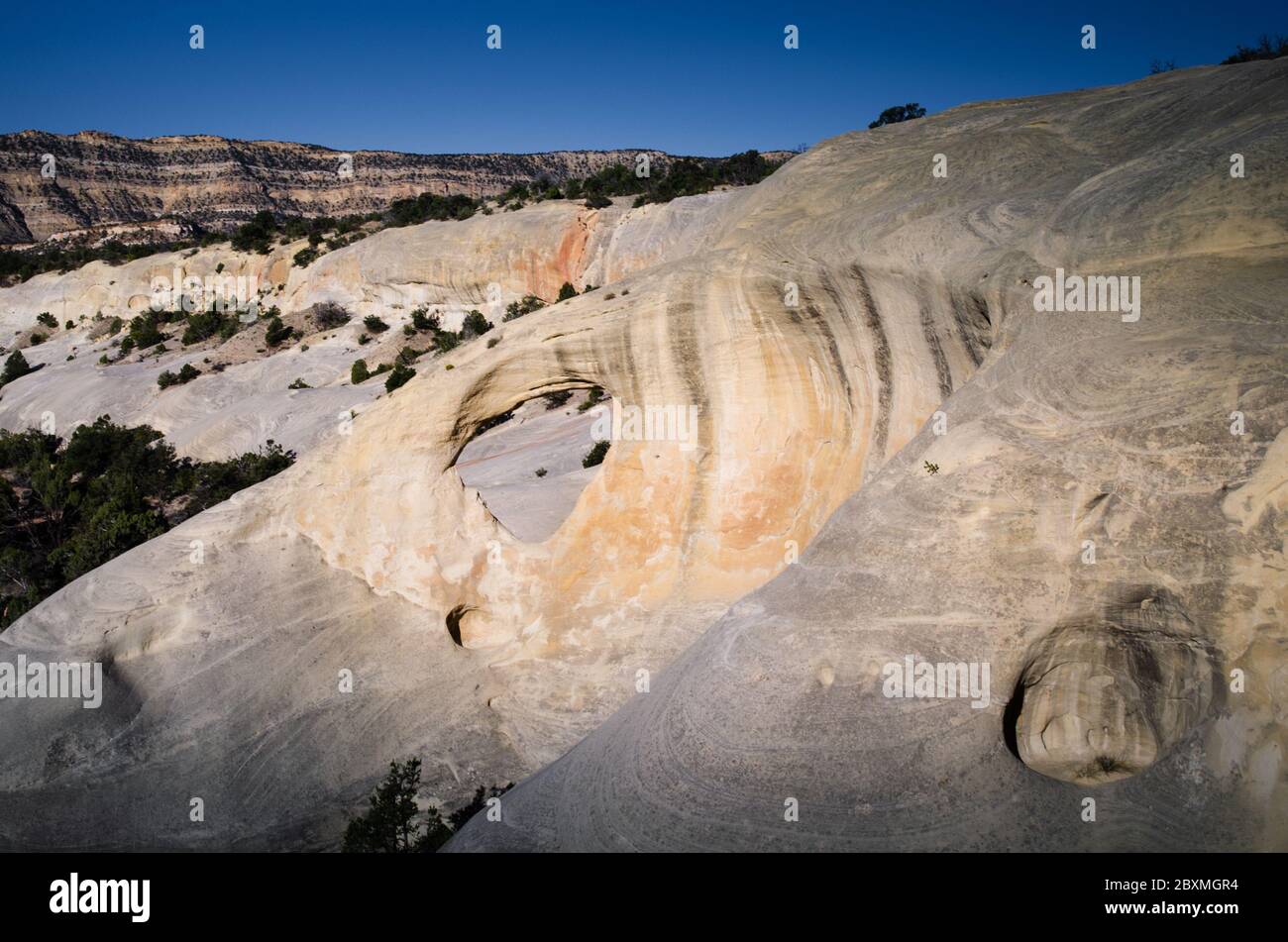 Cedar wash arch in Utah Stock Photo - Alamy