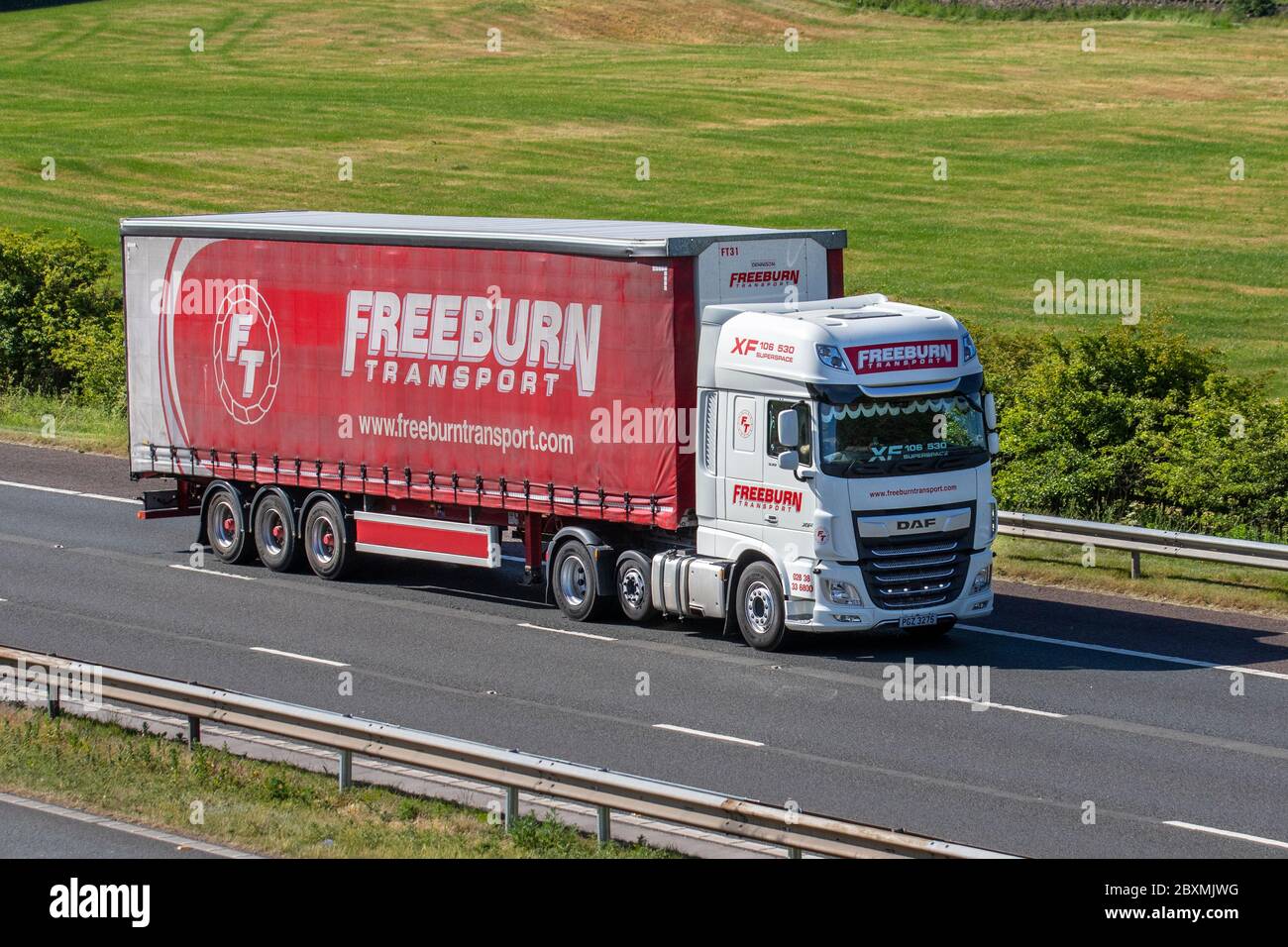 Freeburn Transport Haulage delivery trucks, lorry, transportation ...