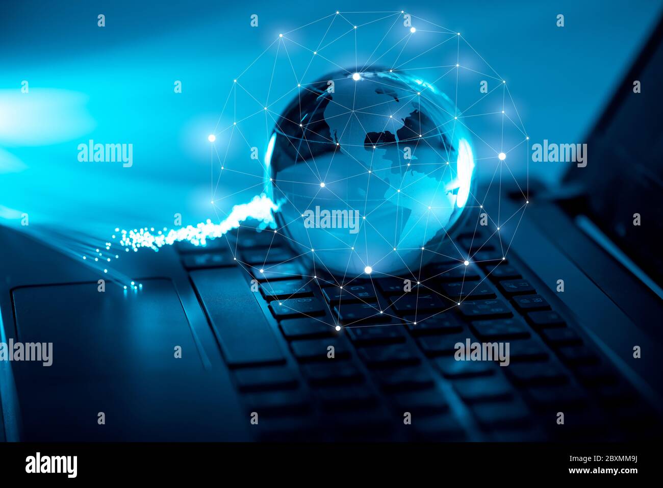 Ethernet cable computer globe hi-res stock photography and images - Alamy
