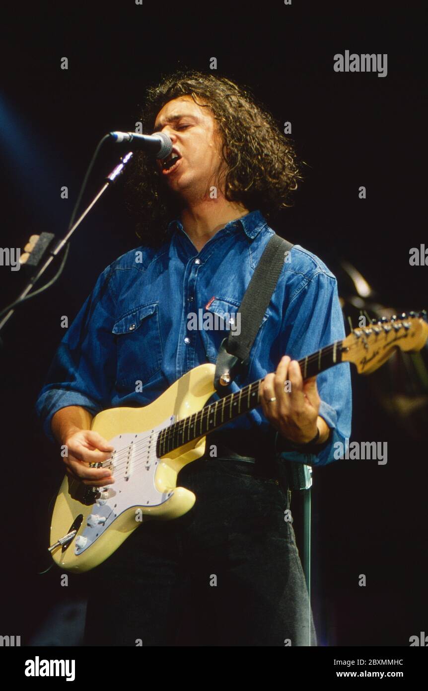 Tears for Fears live in concert, Hamburg, Deutschland 1990. Sänger ...