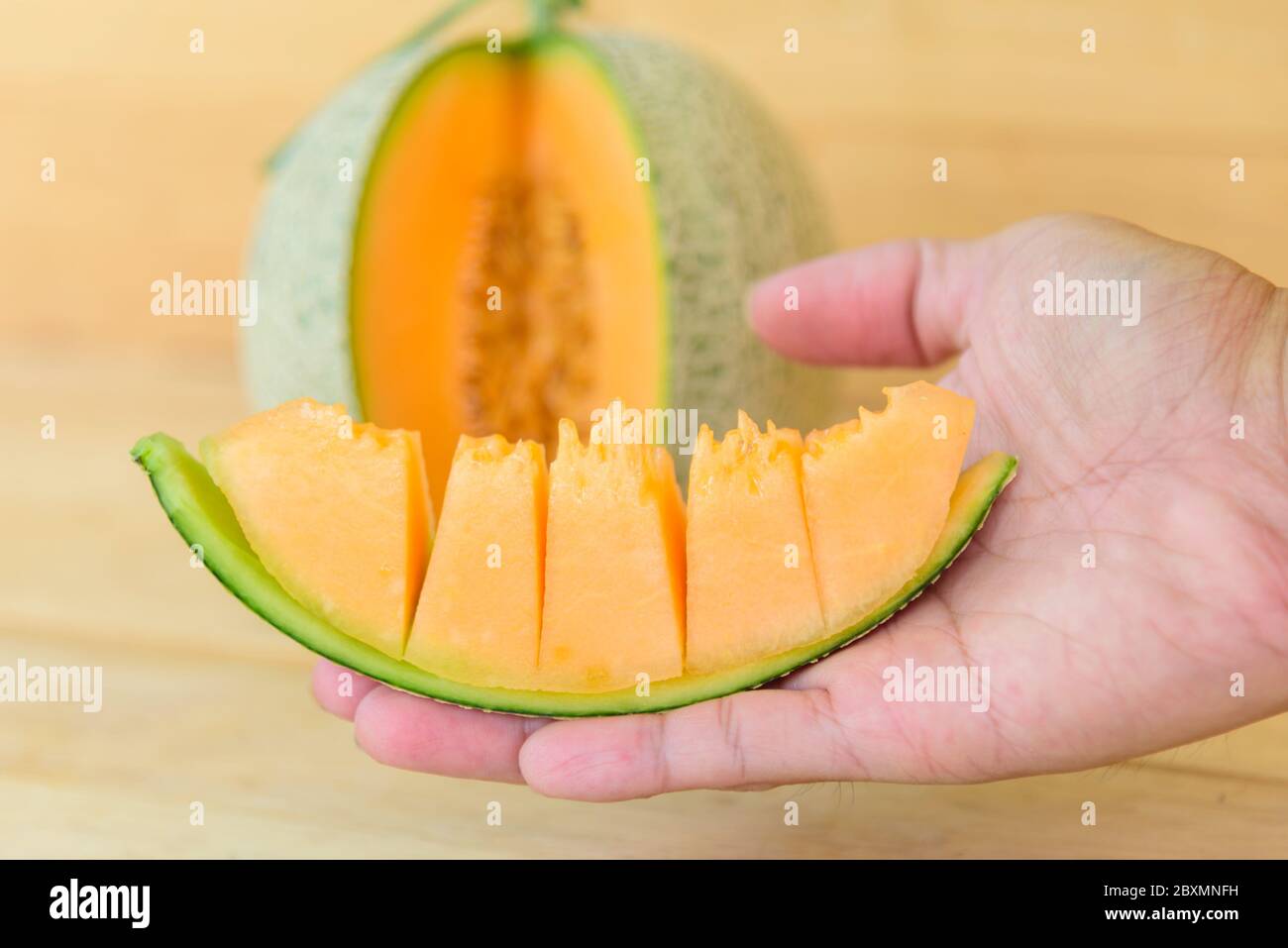 Melon glasshouse hi-res stock photography and images - Alamy