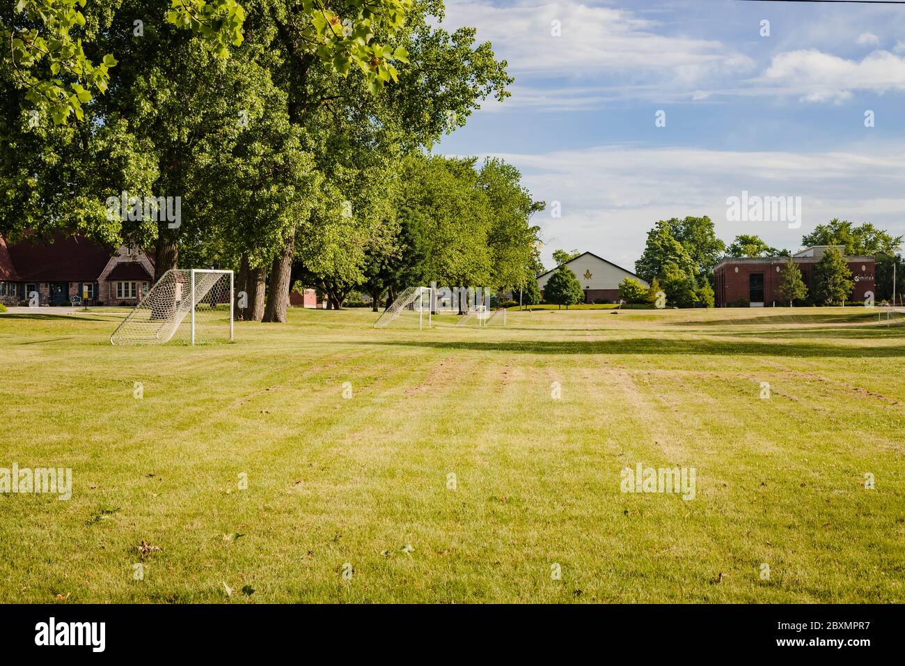 Soccer fields hi-res stock photography and images - Alamy