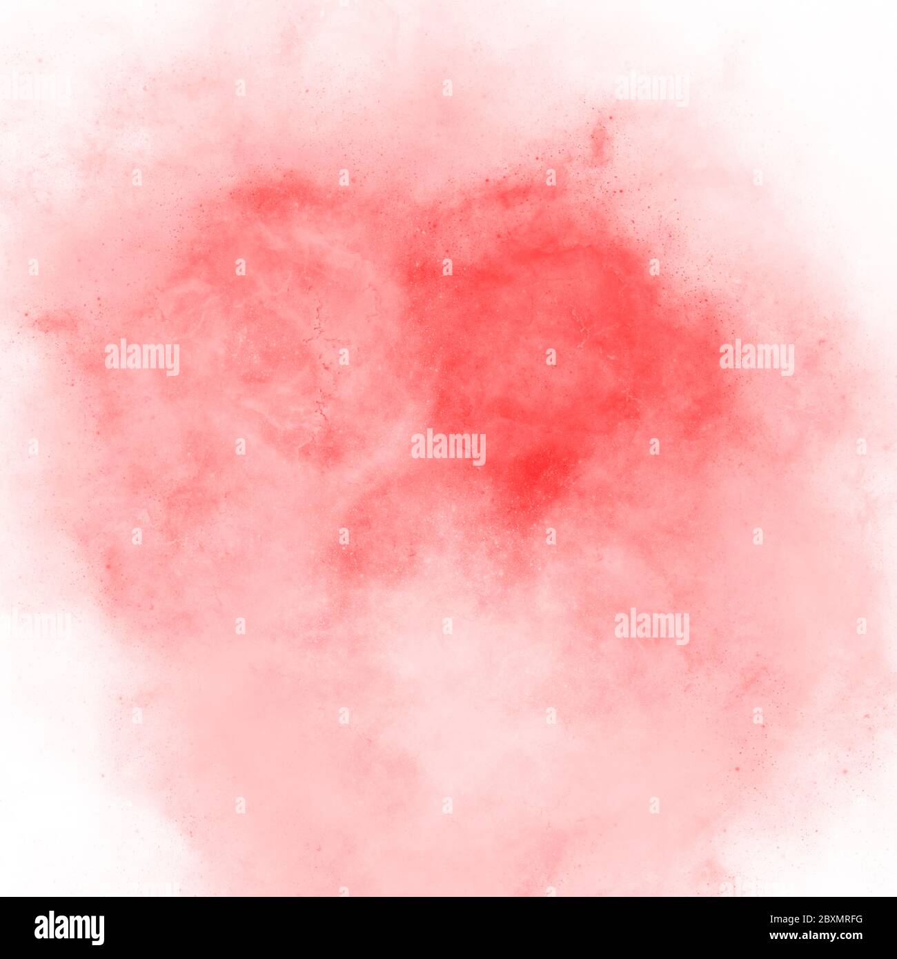 Gentle stain of red watercolor paint hand drawn. Beautiful abstract ...