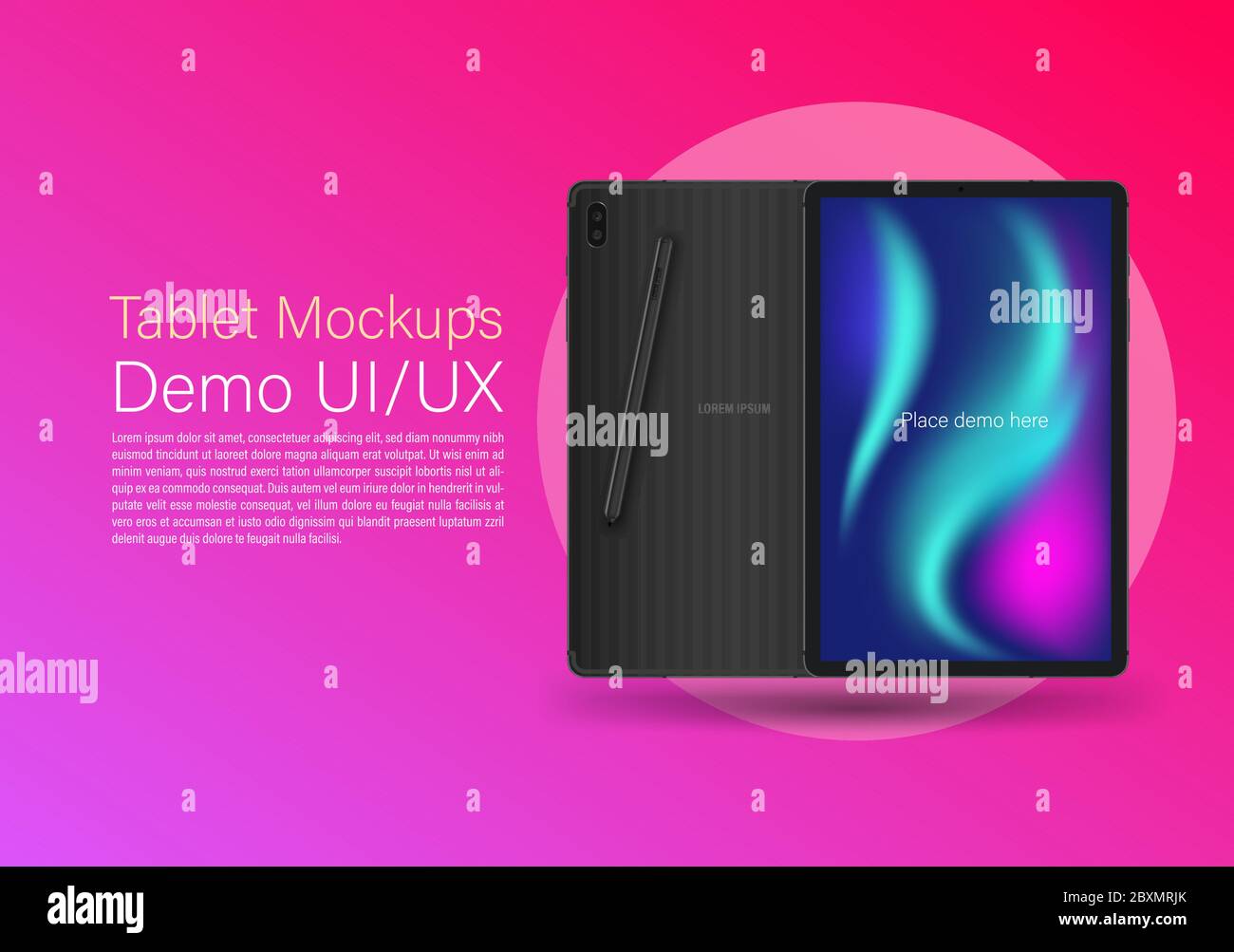 Pc demo background Stock Vector Images - Alamy