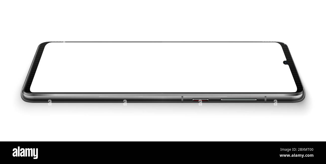 Smartphone mockup for easy place demo on mobile screen. Vector ...