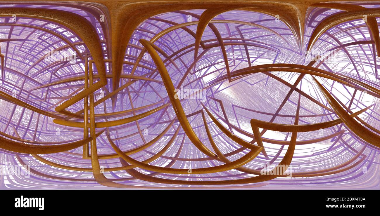 8K HDRI map, spherical environment panorama background, abstract light ...