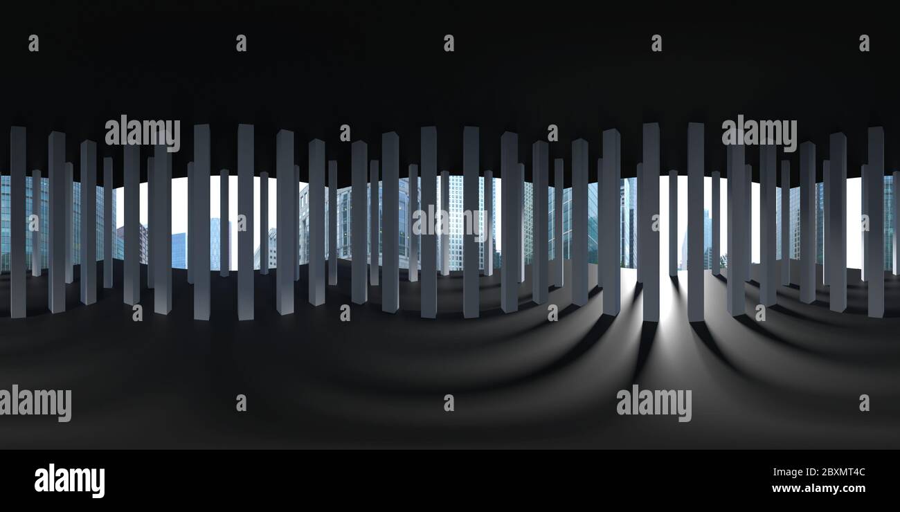 4K HDRI map, spherical environment panorama background, abstract high ...