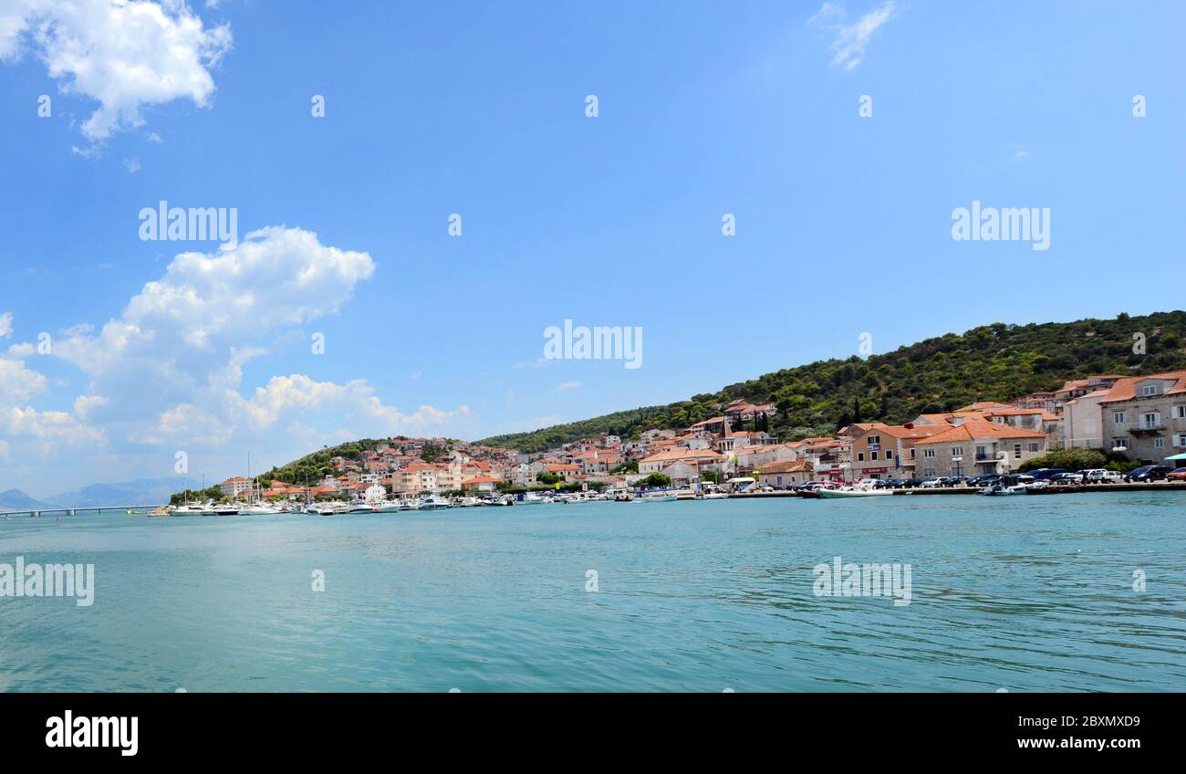 Trogir croatia boat hi-res stock photography and images - Alamy