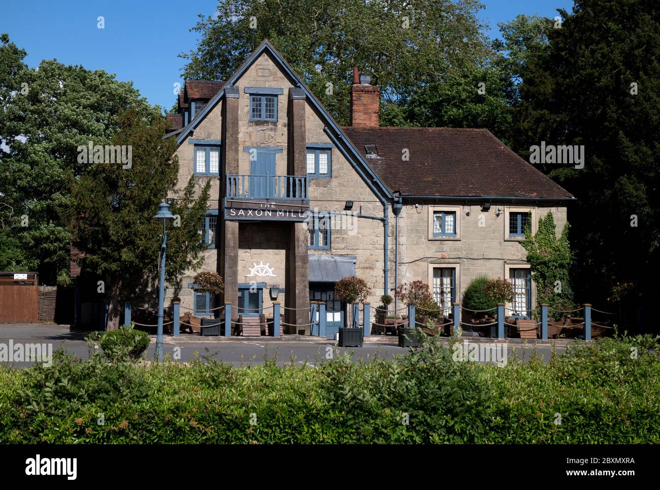 The Saxon Mill restaurant, Warwick, Warwickshire, England, UK Stock ...