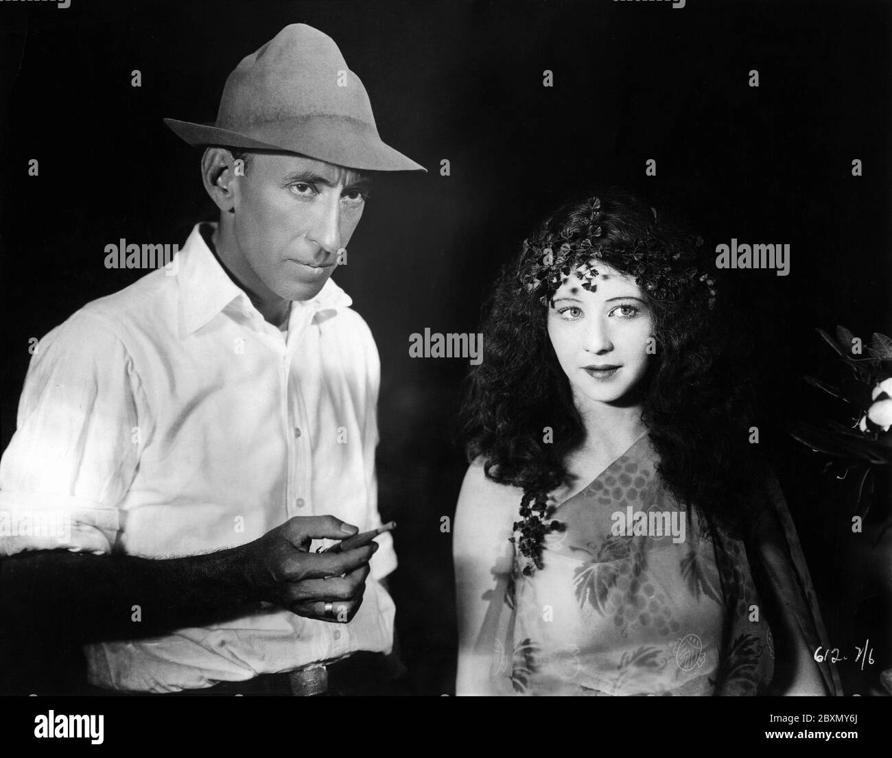 Director WILLIAM C de MILLE on set candid with his 17 year old daughter ...