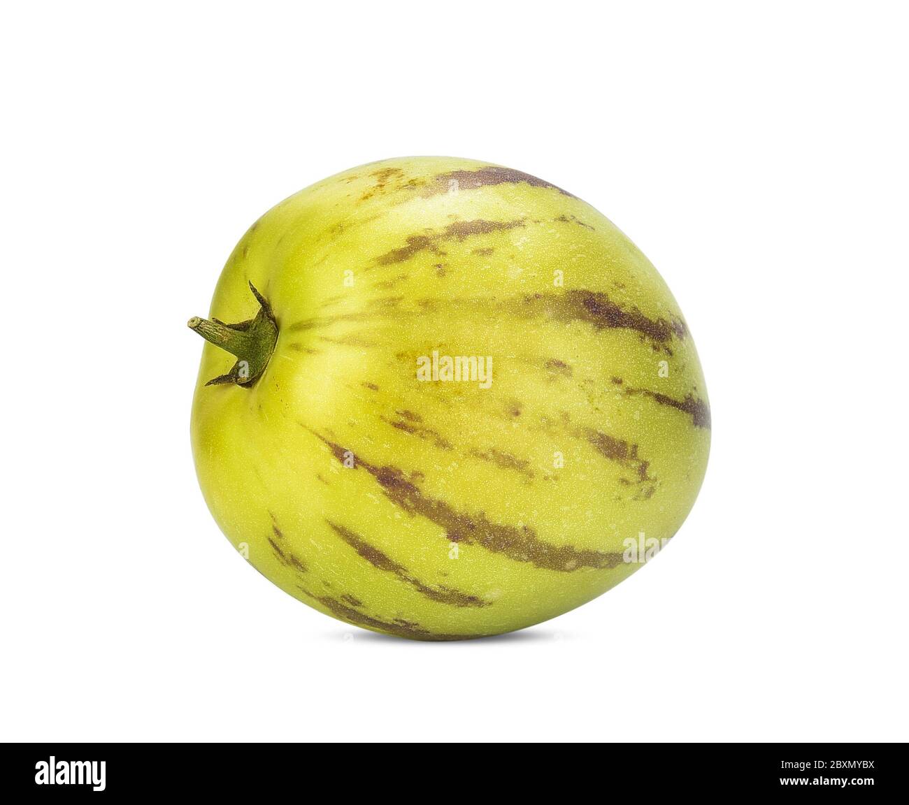 pepino melon isolated on a white background Stock Photo - Alamy