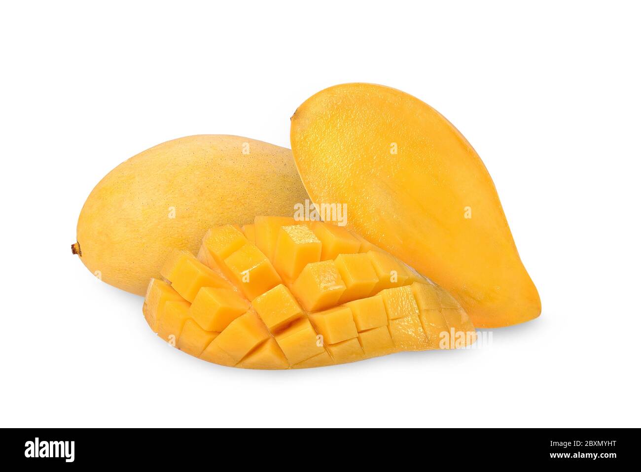 mango isolated on white background Stock Photo - Alamy