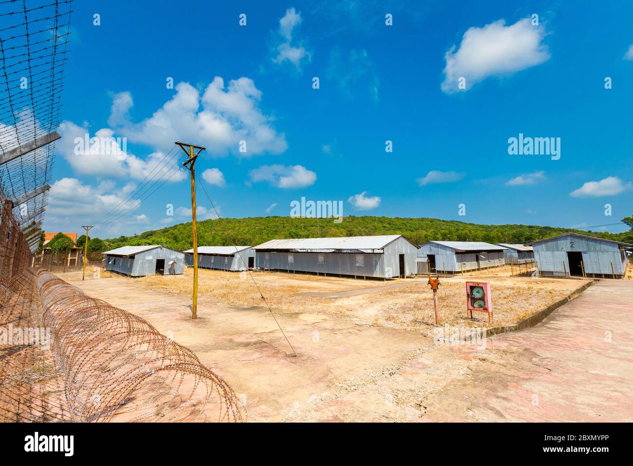 Phu Quoc, Vietnam - 30 January 2020. Scenes of civil war in Coconut ...