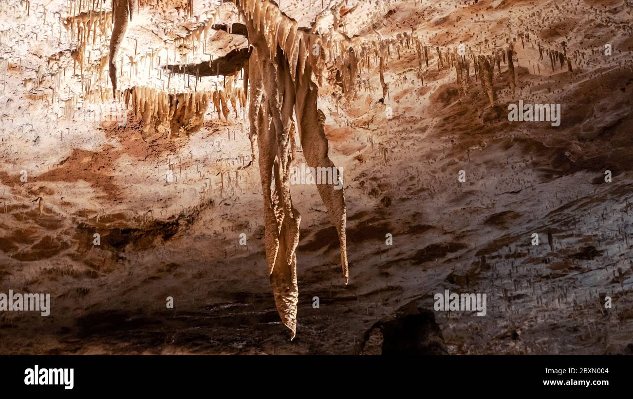 Underground cave is a geological wonder Stock Photo - Alamy