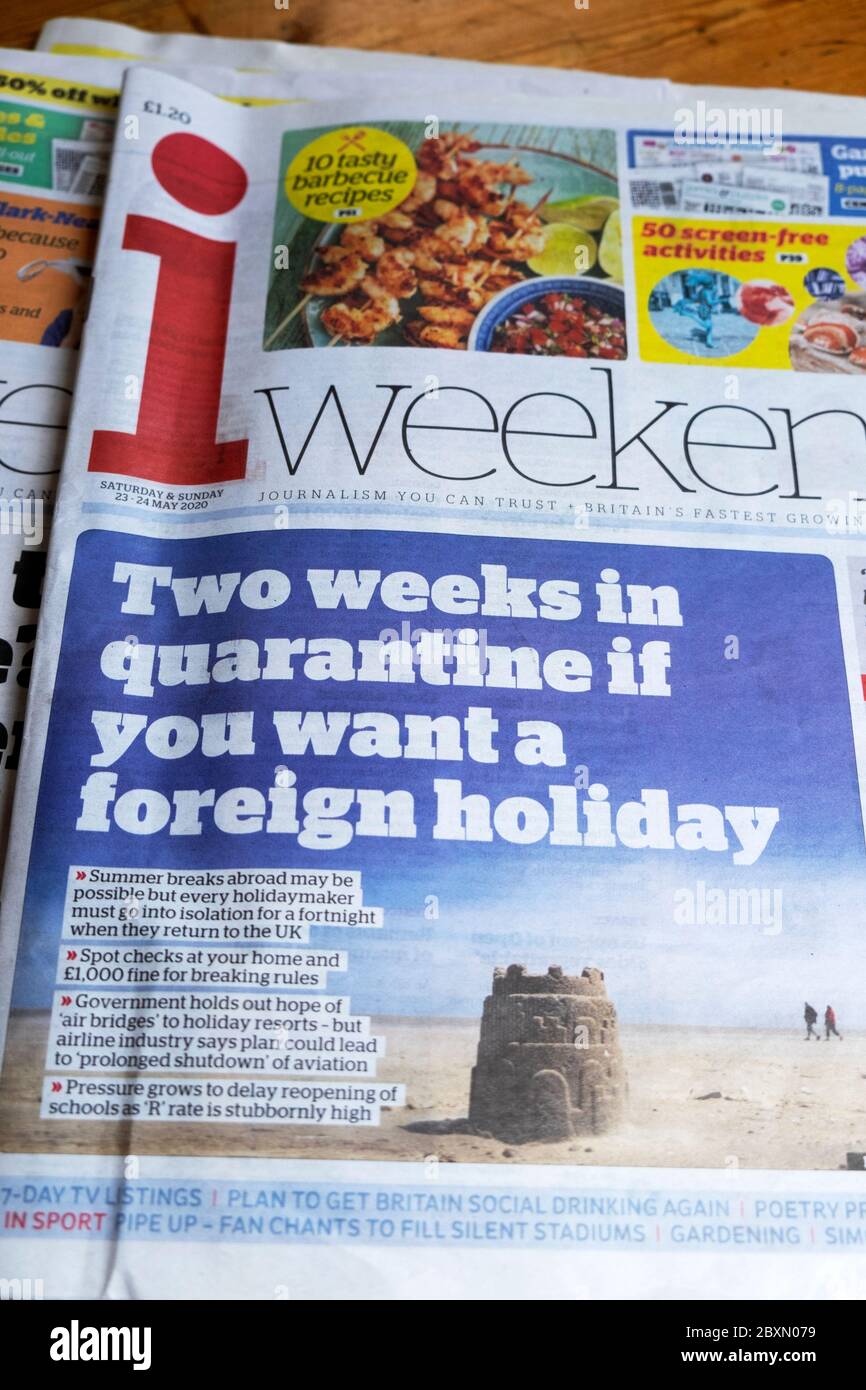 "Two weeks in quarantine if you want a foreign holiday" Covid 19 ...