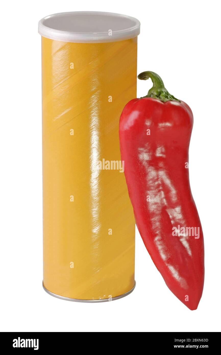 Fresh red chilies pepper Cut Out Stock Images & Pictures - Alamy