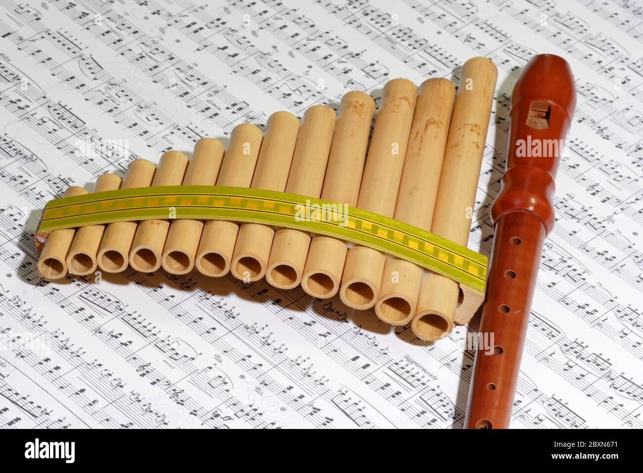 Panpipe pipes hi-res stock photography and images - Alamy