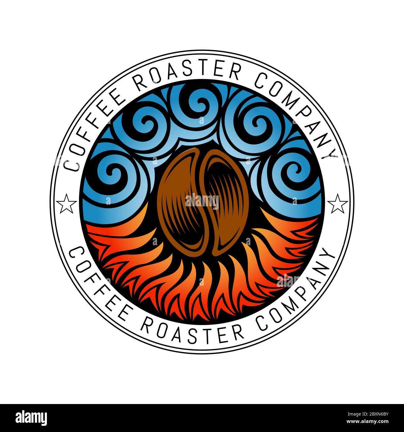 Roasting plant Stock Vector Images - Alamy