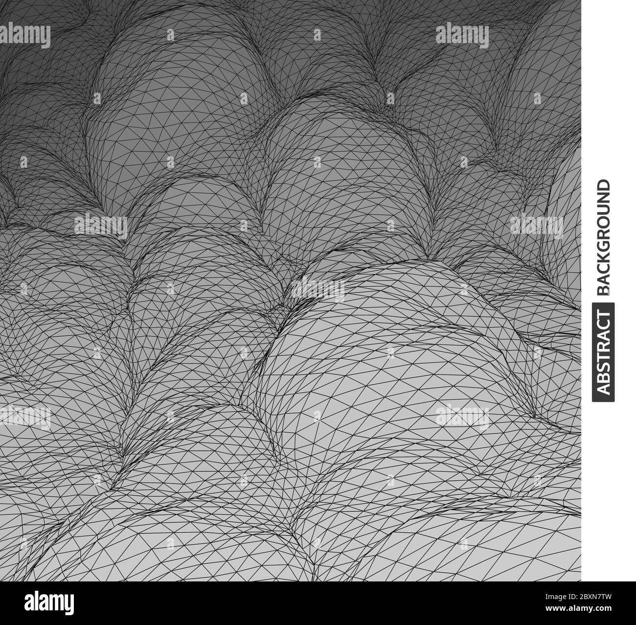 Lattice Structure Science Or Technology Background Graphic Design 3d
