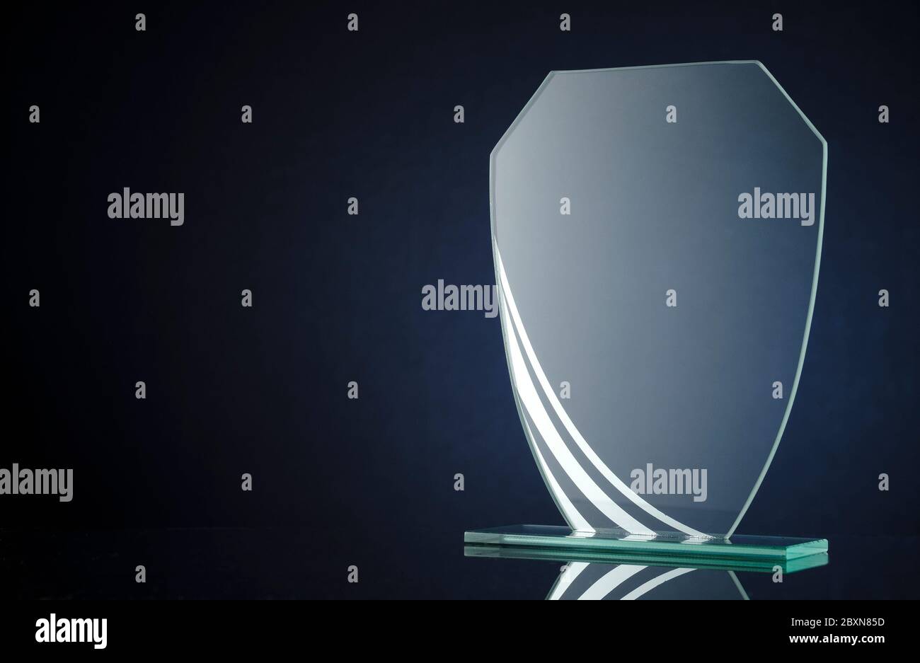 Blank award plaque hi-res stock photography and images - Alamy