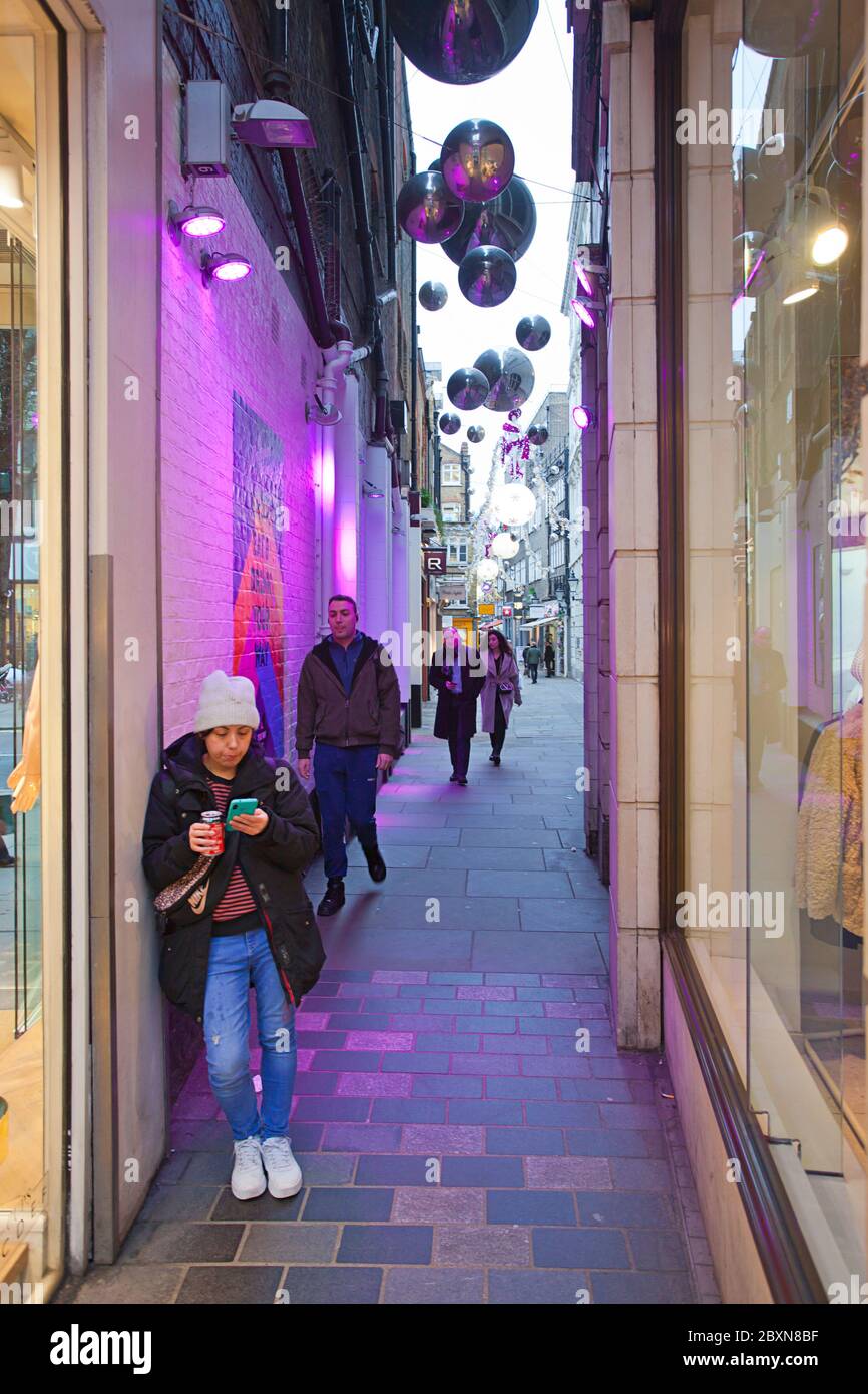Gee's Ct, London Stock Photo - Alamy
