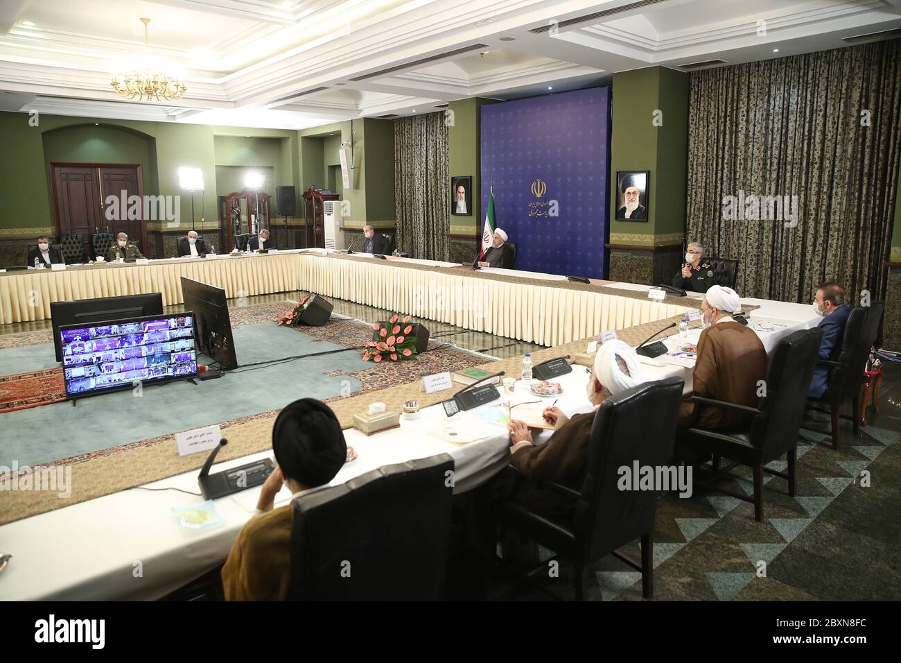 Tehran, Iran. 6th June, 2020. A handout picture provided by the Iranian ...