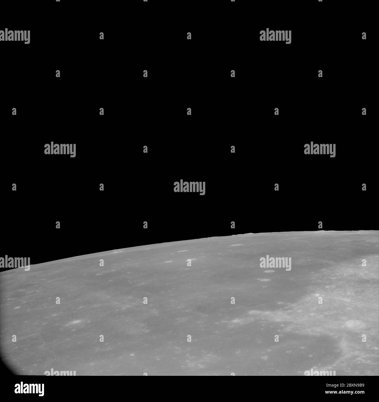 AS11-41-6060 - Apollo 11 - Apollo 11 Mission image - View of Moon, Mare ...