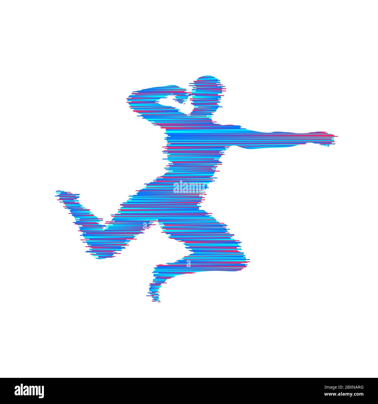 3D Model of Man. Human Body Wire Model. Design Element. Technology ...