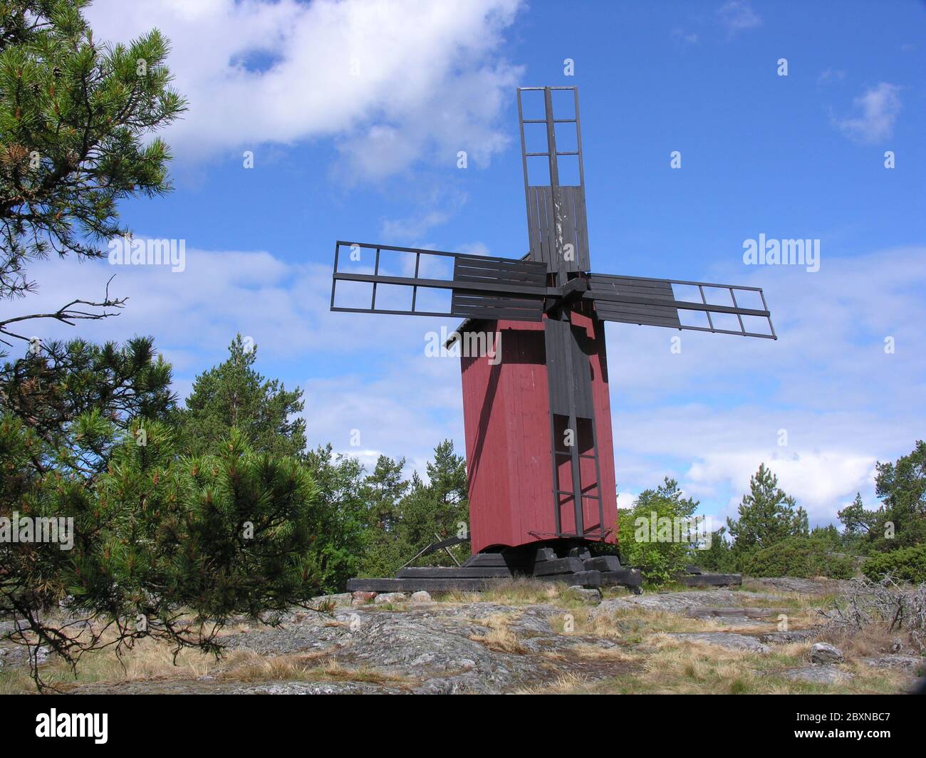Pine tree windmill hi-res stock photography and images - Alamy