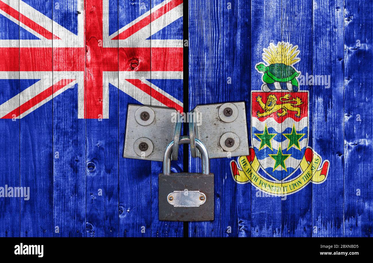 National flag of the cayman islands hi-res stock photography and images ...
