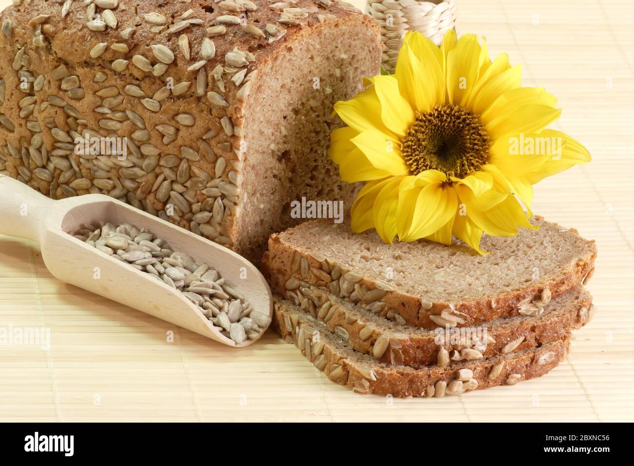 bread and sunflower Stock Photo - Alamy