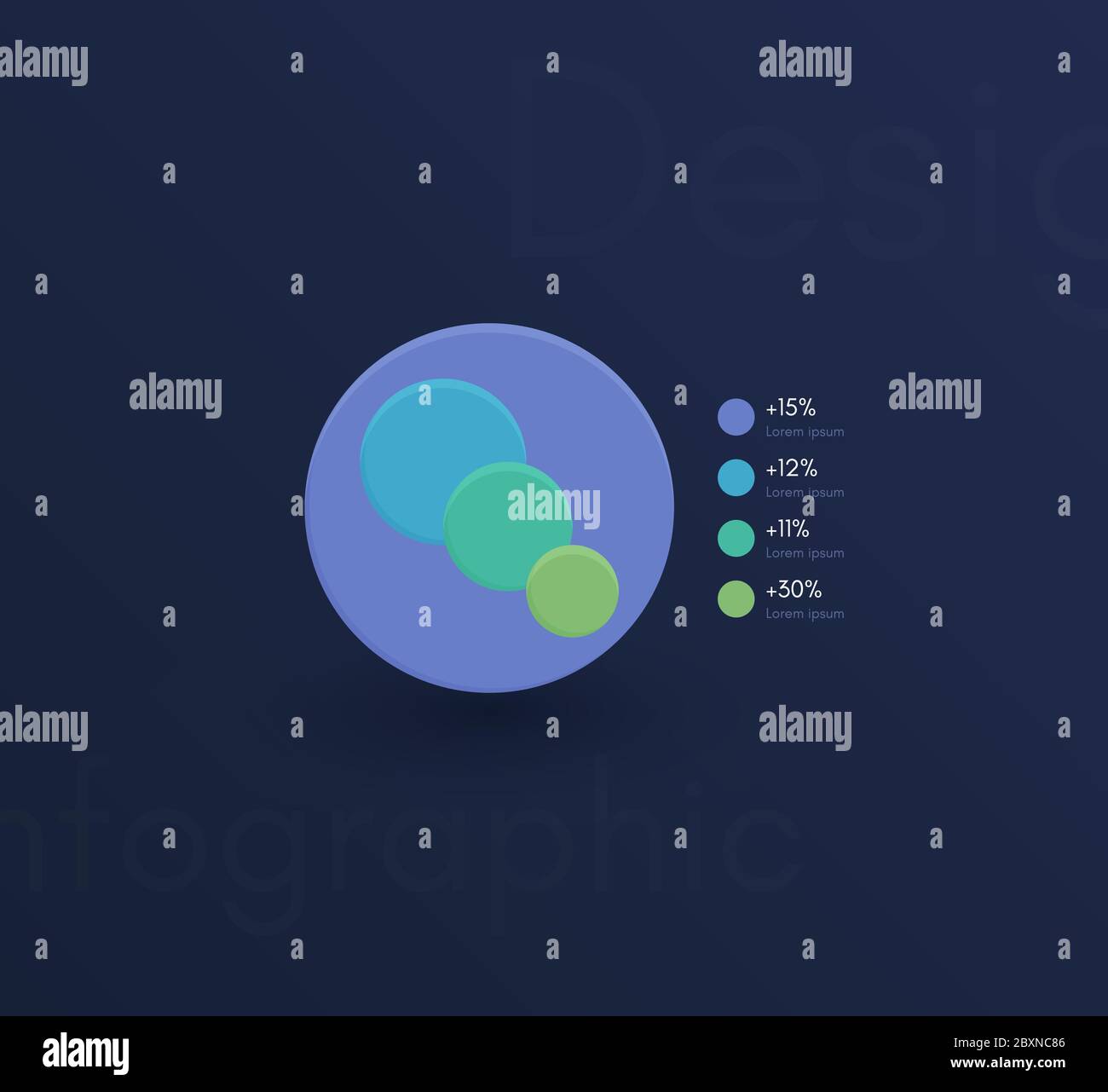 Vector graphic infographics. Template for creating web applications ...