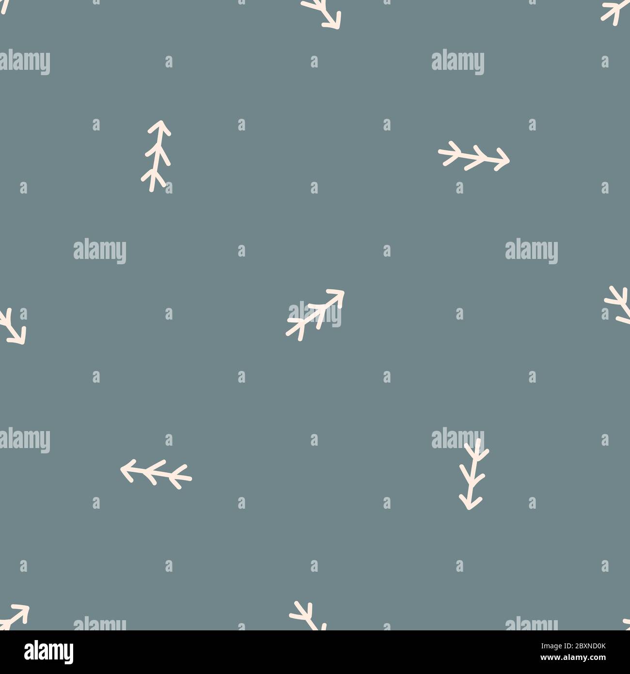Seamless background forest tree gender neutral baby pattern. Simple ...