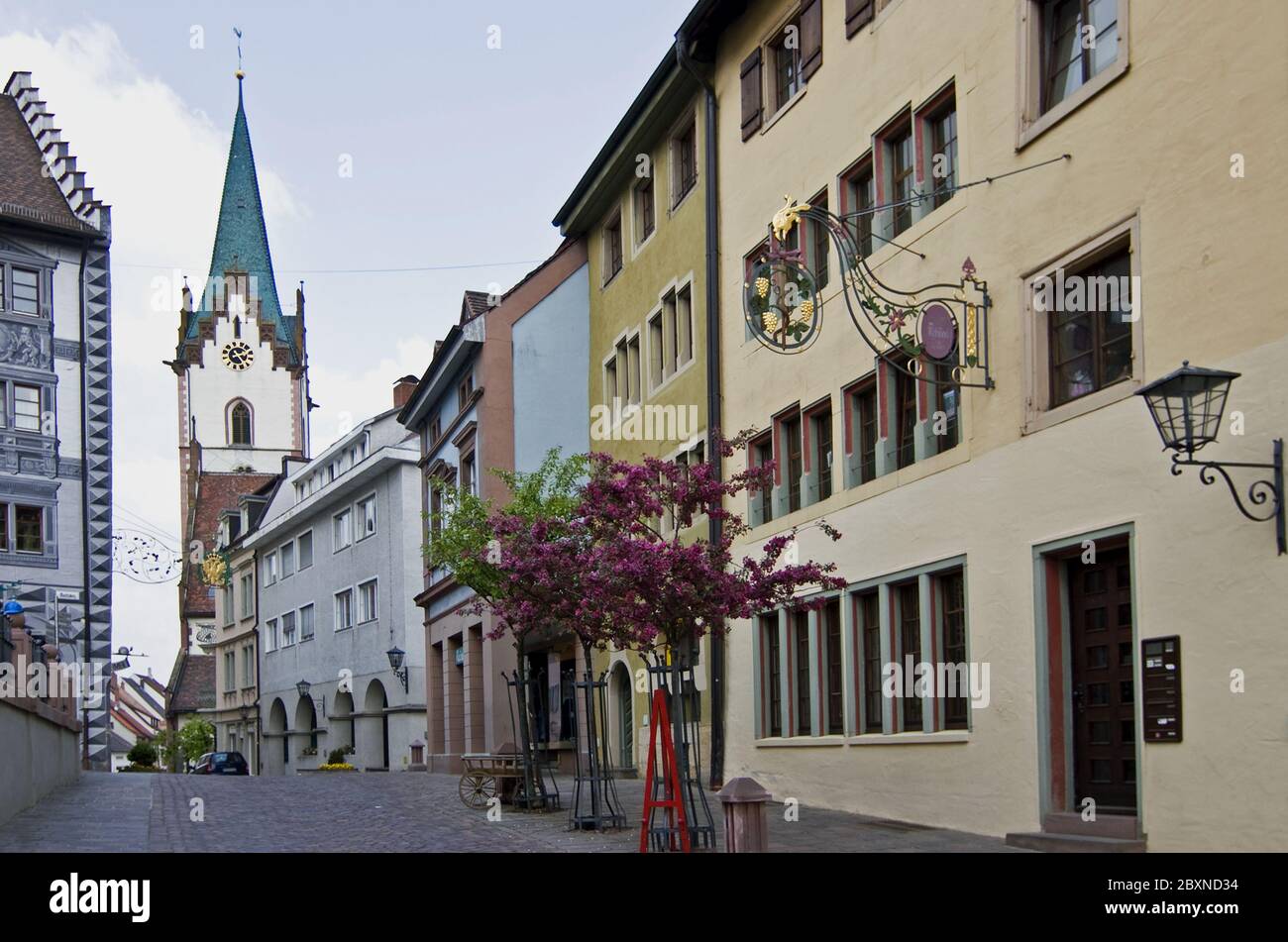 old town Engen Stock Photo - Alamy