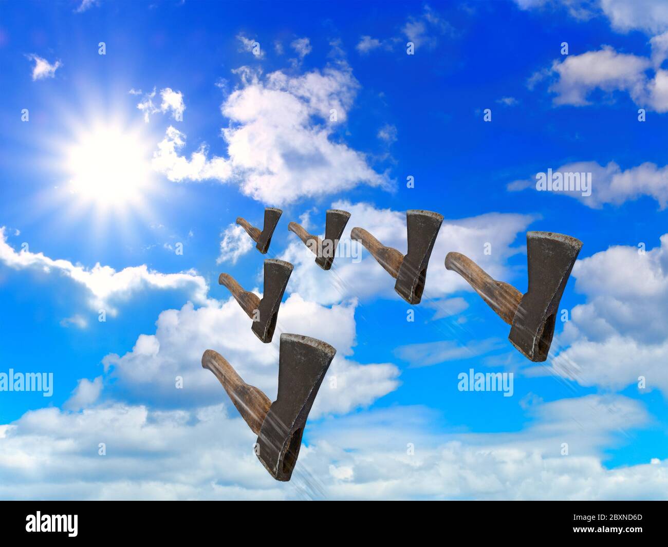 Axes day hi-res stock photography and images - Alamy