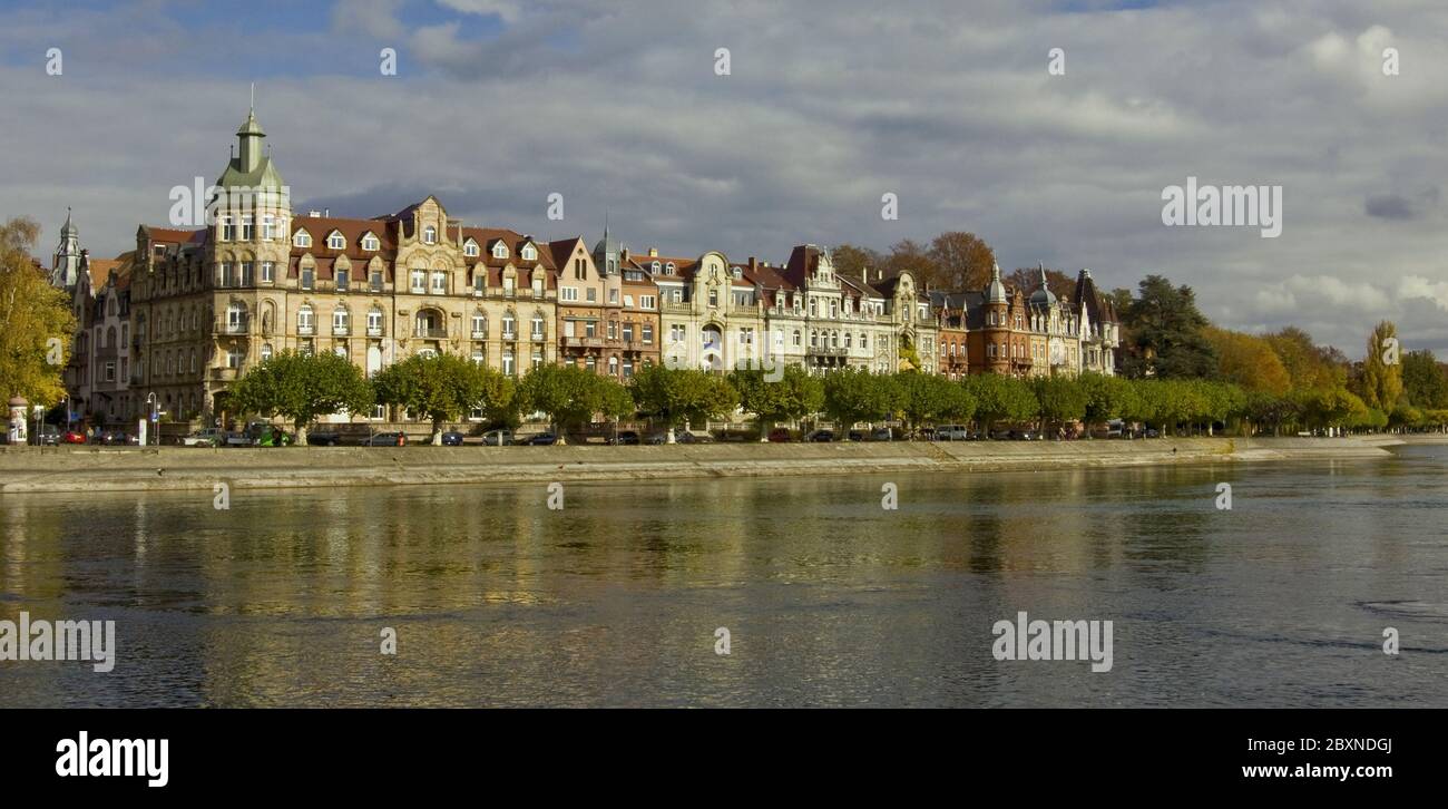 Constance, Road by the lake Stock Photo - Alamy