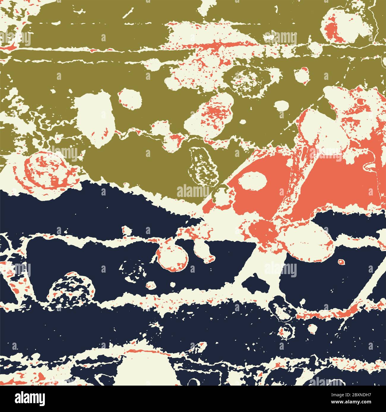 Abstract grunge vector background. Color handcrafted composition of ...