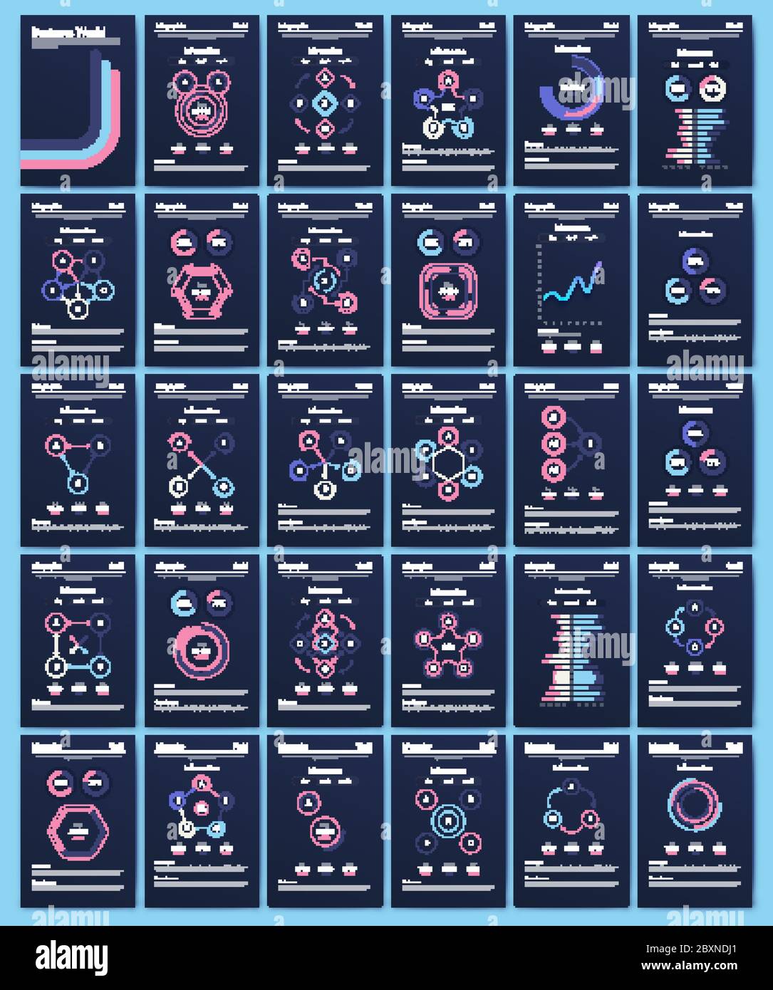 Modern infographic vector elements for business brochures. Use in ...