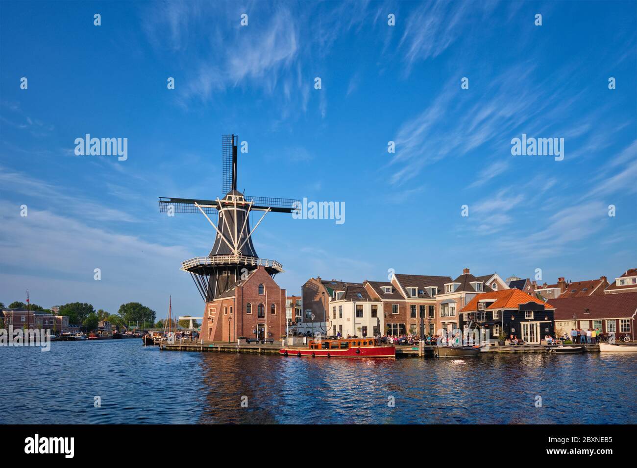 Panorama of Harlem, Netherlands Stock Photo - Alamy