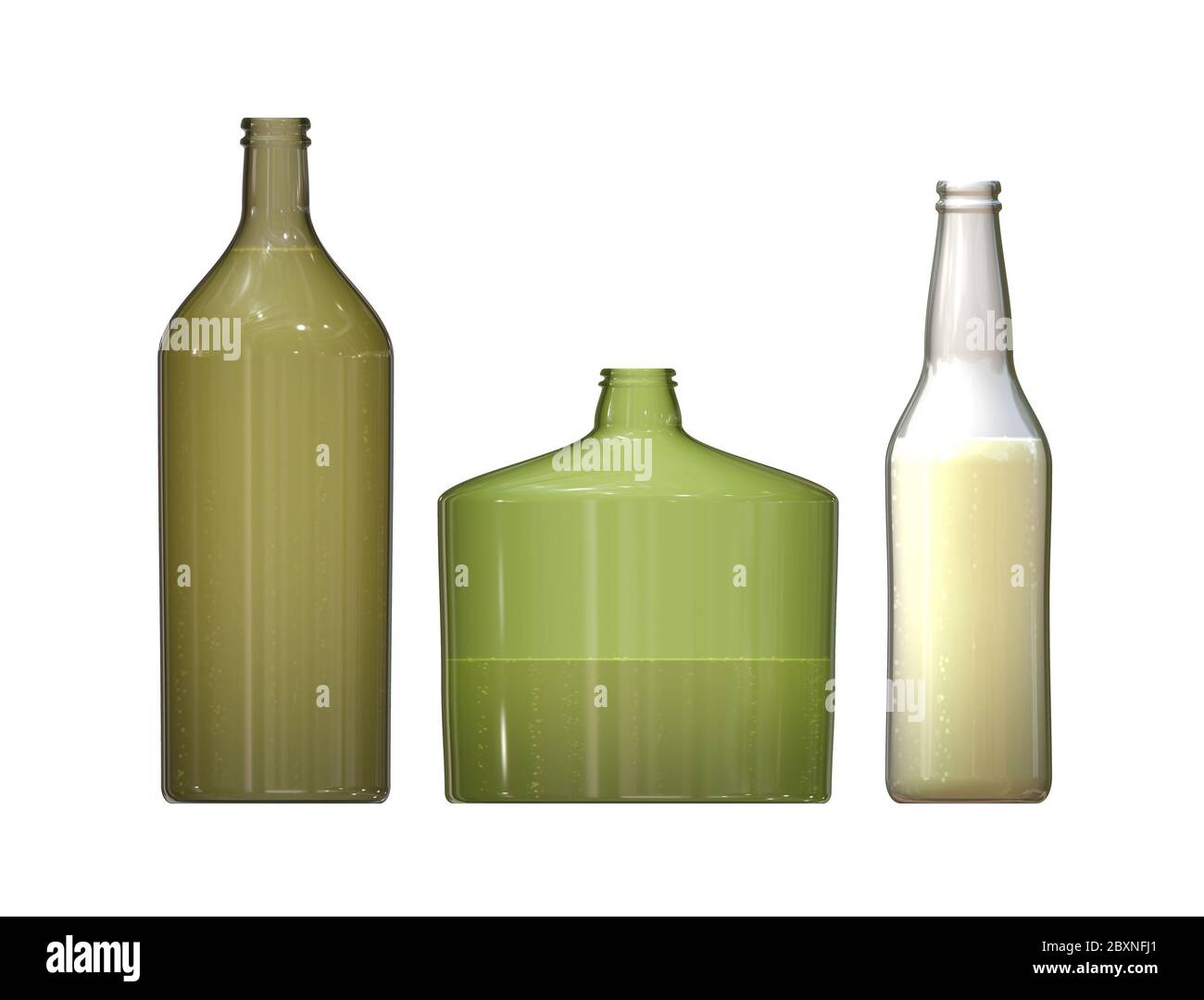 3 bottles hi-res stock photography and images - Alamy