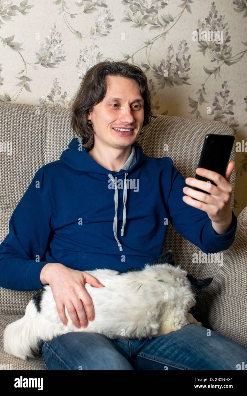 Funny dog video hi-res stock photography and images - Alamy