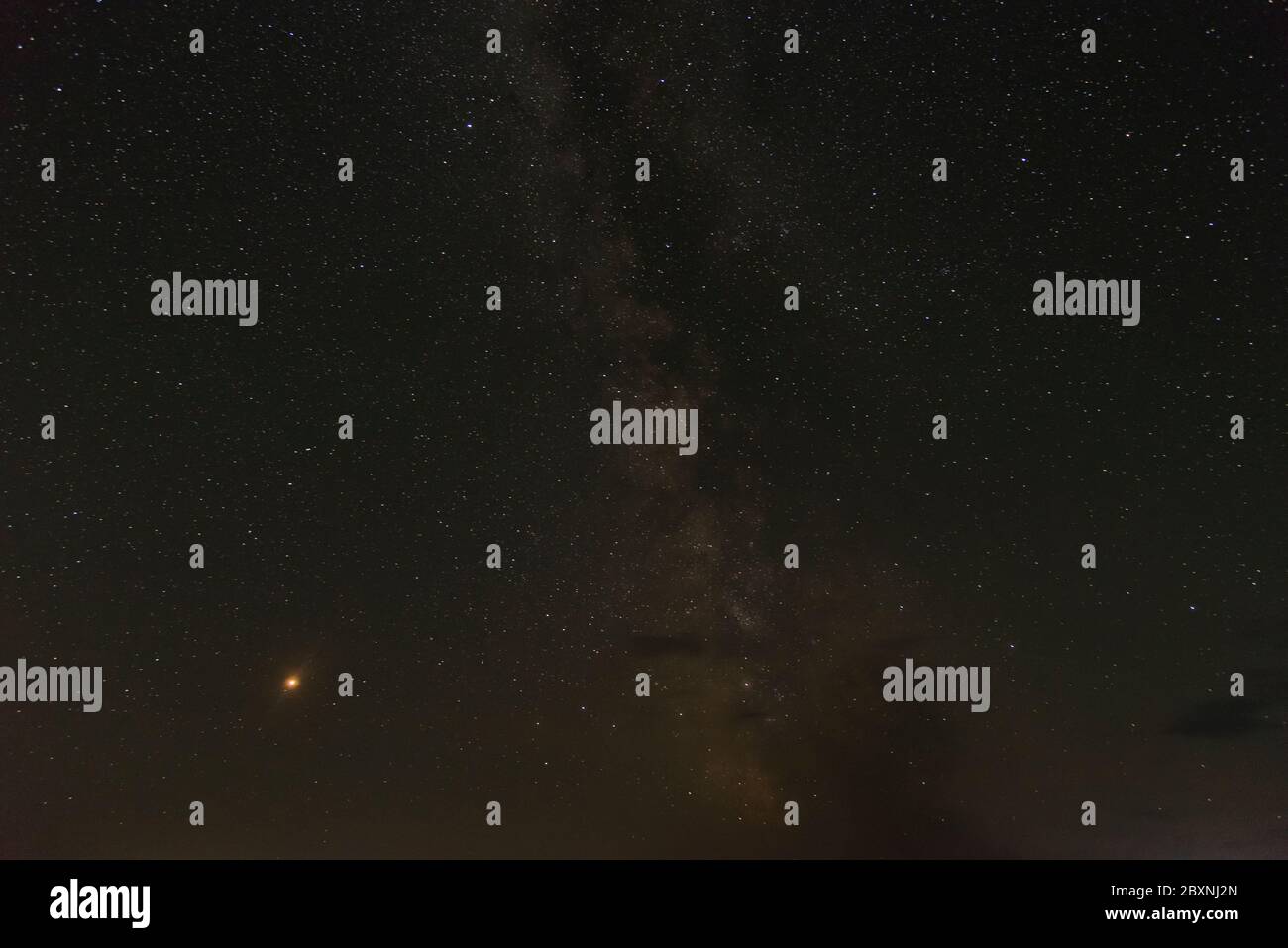 Photo of Milky Way in the beautiful starry sky Stock Photo - Alamy