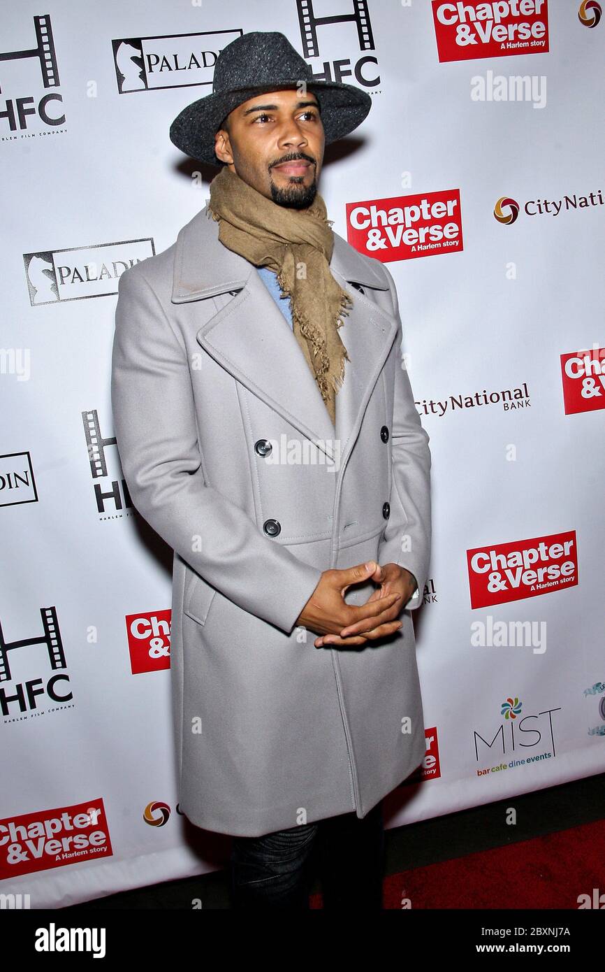 New York, NY, USA. 31 January, 2017. Omari Hardwick at the CHAPTER ...