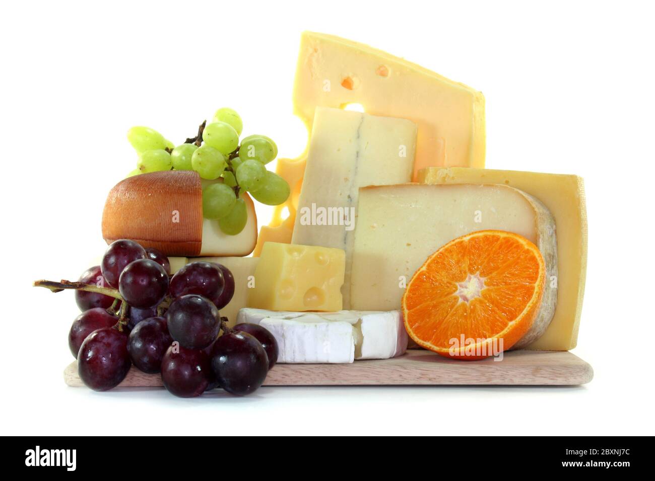 Wheel of cheese Cut Out Stock Images & Pictures - Alamy
