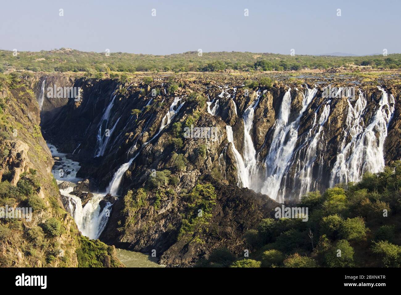 Ruacana Falls, Cunene River, Namibia, Africa Stock Photo - Alamy