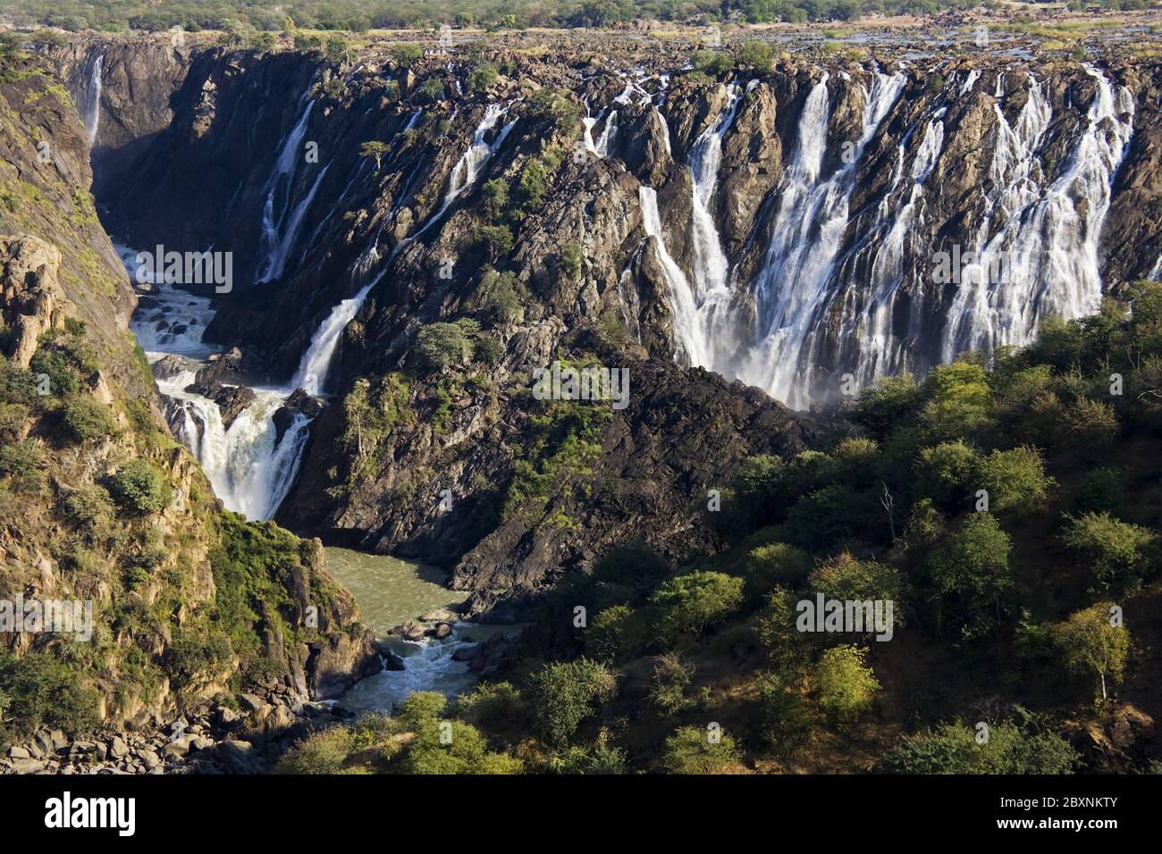 Ruacana Falls, Cunene River, Namibia, Africa Stock Photo - Alamy