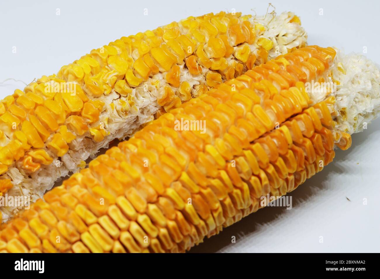Fresh organic Sweet corn isolated on white background Stock Photo - Alamy