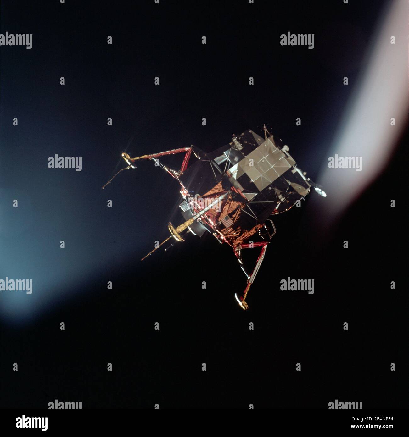 AS11-44-6584 - Apollo 11 - Apollo 11 Mission image - View of Lunar ...