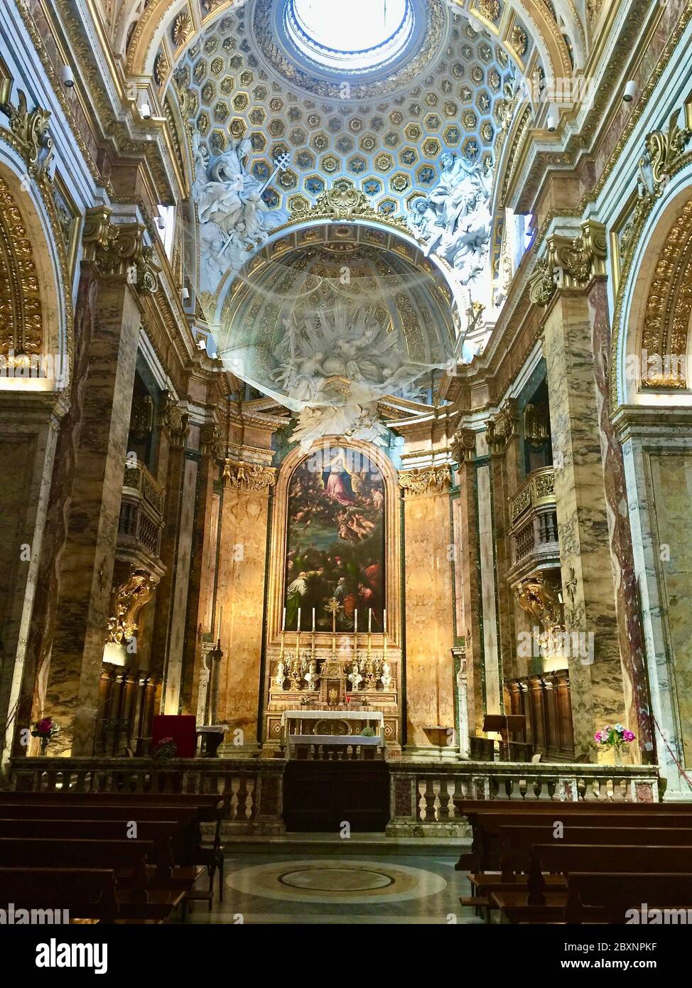 The Church of St. Louis of the French, Rome, Italy Stock Photo - Alamy